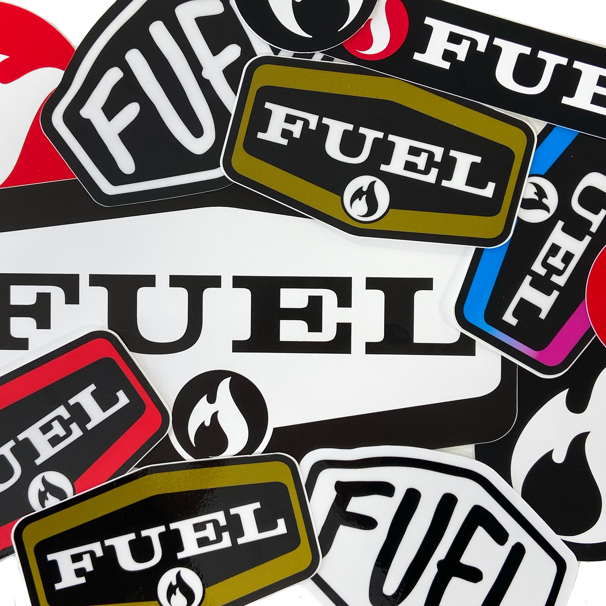 Fuel Stickers - 12 Pack | Fuel Clothing Company