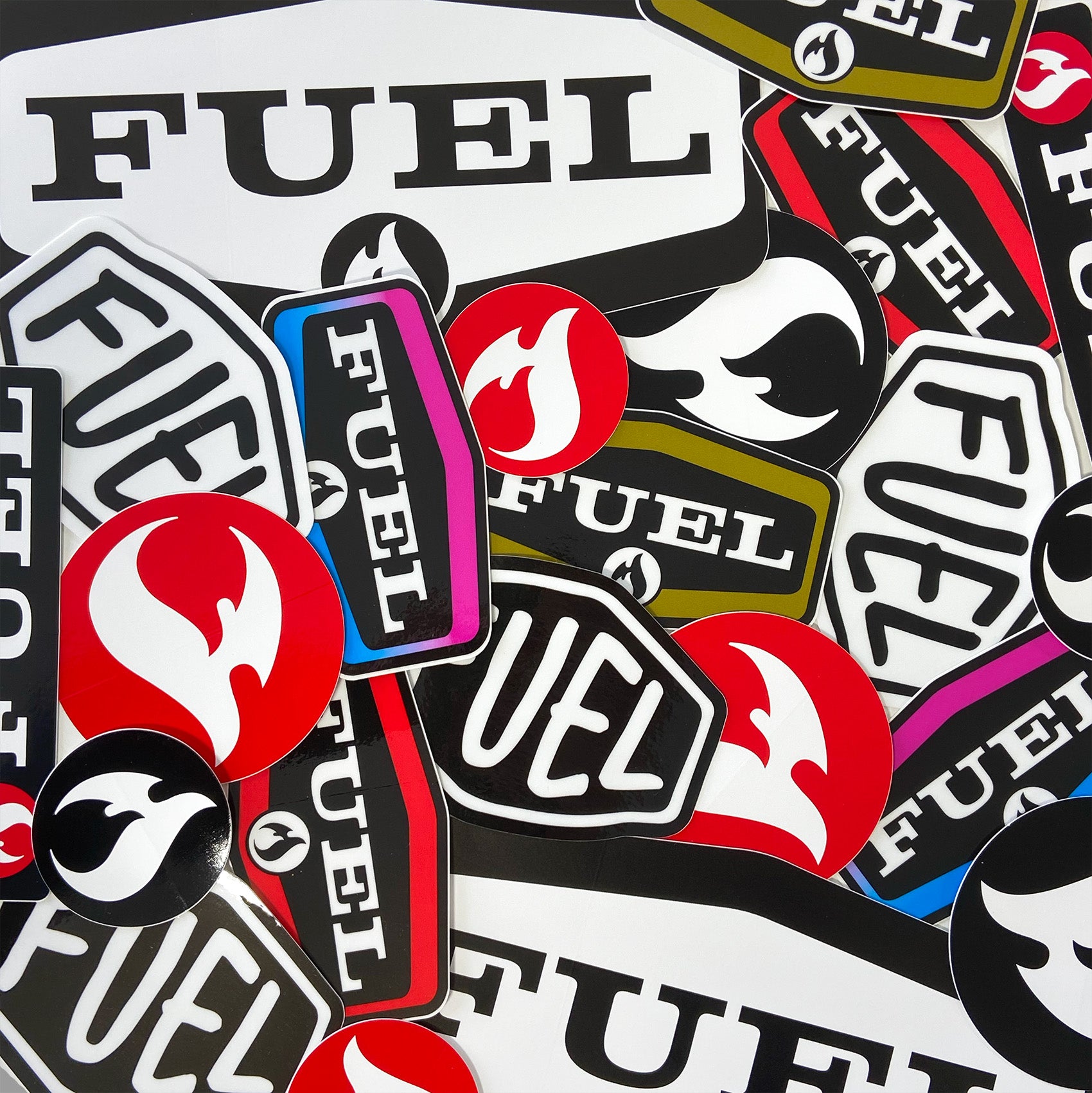 Fuel Stickers - 24 Pack | Fuel Clothing Company