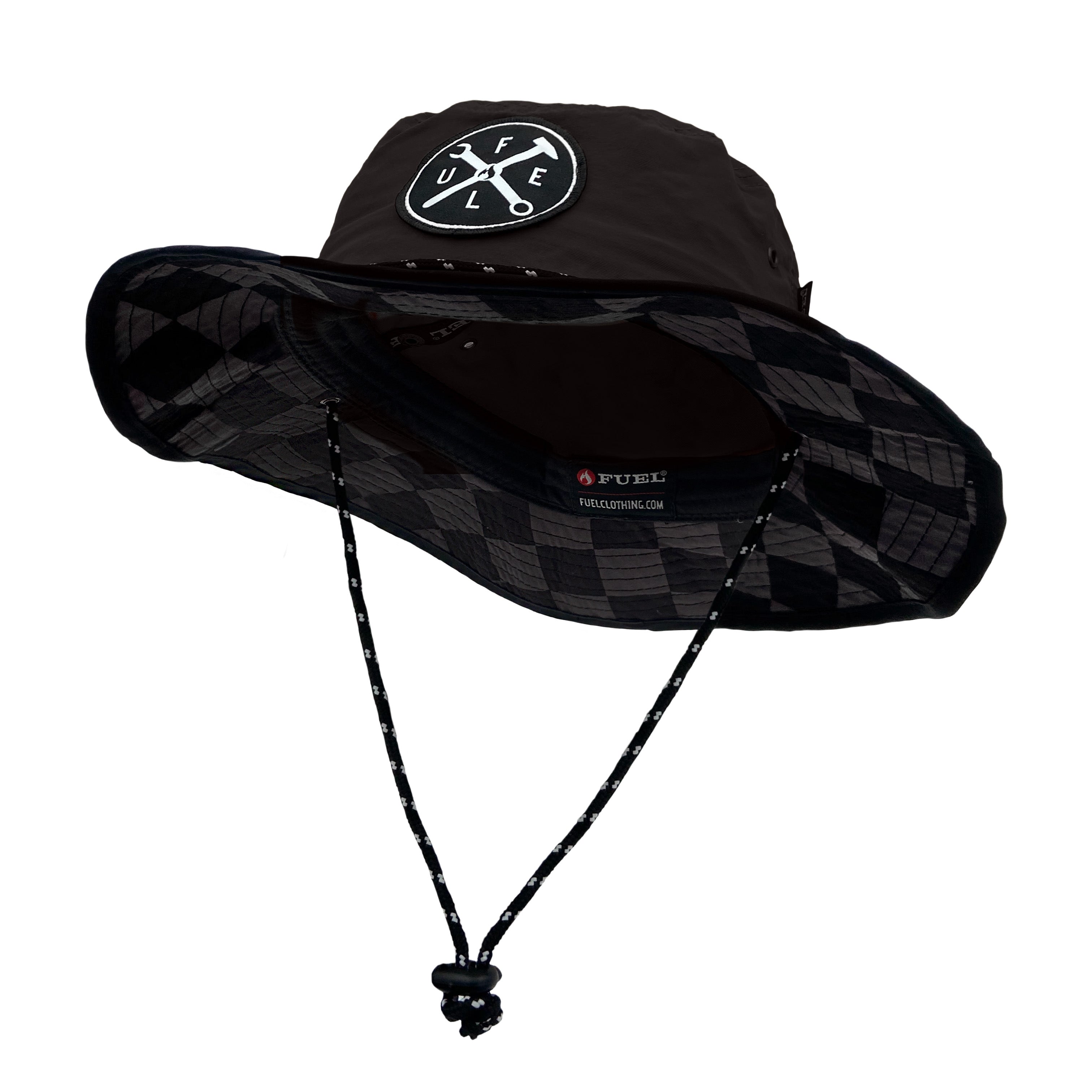 Iron Cross Wide Brim Hat | Fuel Clothing Company