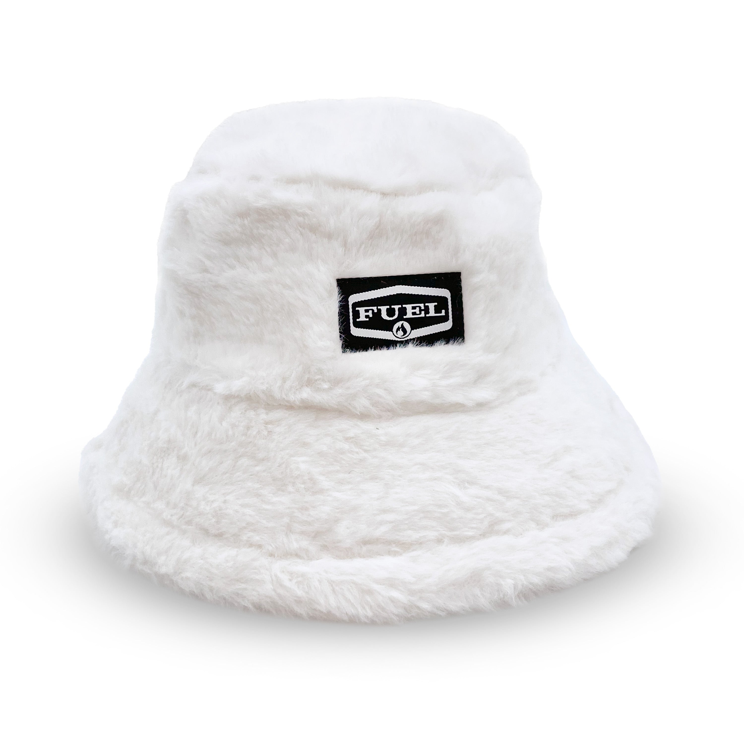Bully Fur Bucket Hat - White | Fuel Clothing Company